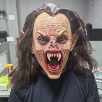 China Durable Latex Monster Mask with Realistic Design for Halloween and Theatrical Performances One Size Fit Most for sale
