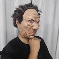 China Authentic Human Facial Look Latex Mask for Stage Performances and Film Shoots - One Size Fit Most Theatrical Mask for sale