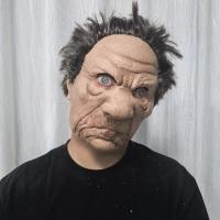 China Authentic Human Facial Look Latex Mask for Stage Performances and Film Shoots - One Size Fit Most Theatrical Mask for sale