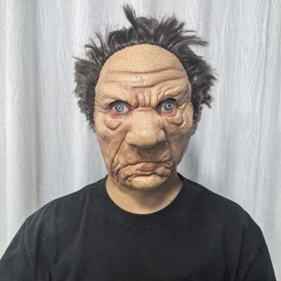 China Authentic Human Facial Look Latex Mask for Stage Performances and Film Shoots - One Size Fit Most Theatrical Mask for sale