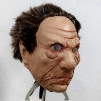 China Authentic Human Facial Look Latex Mask for Stage Performances and Film Shoots - One Size Fit Most Theatrical Mask for sale