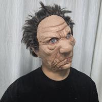China Authentic Human Facial Look Latex Mask for Stage Performances and Film Shoots - One Size Fit Most Theatrical Mask for sale