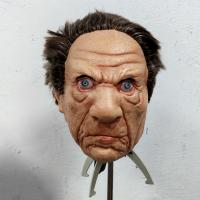 China Authentic Human Facial Look Latex Mask for Stage Performances and Film Shoots - One Size Fit Most Theatrical Mask for sale