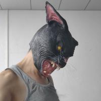 China Latex Material Halloween Mask with One Size Fit Most for Horror Fantasy Characters for sale