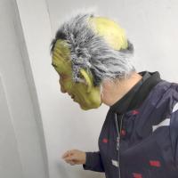 China Breathable Latex Monster Mask with Effective Filtration and Secure Fit for Professional Use for sale