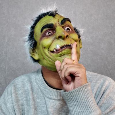 China Breathable Latex Monster Mask with Effective Filtration and Secure Fit for Professional Use for sale