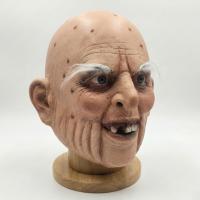 China Realistic Human Appearance Latex Full Face Covering Mask One Size Fit Most for Professional Entertainment for sale