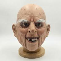 China Realistic Human Appearance Latex Full Face Covering Mask One Size Fit Most for Professional Entertainment for sale