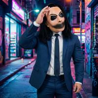 China Realistic Latex Material Movie Mask One Size Fit Most 350g Weight for Cosplay and Theatrical Productions for sale