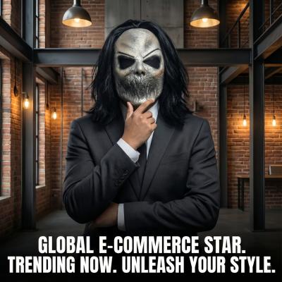 China Professional Latex Ghost Mask with One Size Fit Most and 300g Weight for Industrial Safety for sale