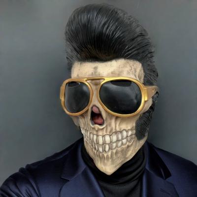 China Customizable Latex Ghost Mask for Halloween and Themed Parties with One Size Fit Most Design for sale