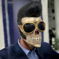China Customizable Latex Ghost Mask for Halloween and Themed Parties with One Size Fit Most Design for sale