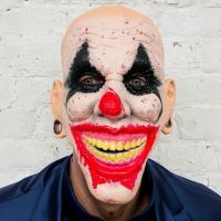 China Durable Latex Clown Mask One Size Fit Most for Halloween Parties and Theatrical Performances for sale