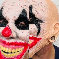 China Durable Latex Clown Mask One Size Fit Most for Halloween Parties and Theatrical Performances for sale