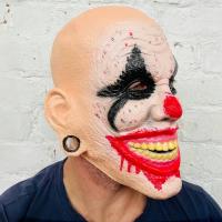 China Durable Latex Clown Mask One Size Fit Most for Halloween Parties and Theatrical Performances for sale