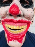 China Durable Latex Clown Mask One Size Fit Most for Halloween Parties and Theatrical Performances for sale