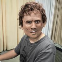 China Lifelike Silicone Human Mask for Professional Costume and Theatrical Events One Size Fit Most for sale