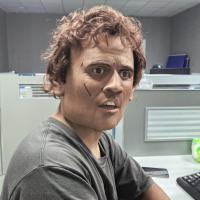 China Lifelike Silicone Human Mask for Professional Costume and Theatrical Events One Size Fit Most for sale