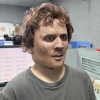 China Lifelike Silicone Human Mask for Professional Costume and Theatrical Events One Size Fit Most for sale