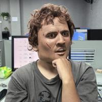 China Lifelike Silicone Human Mask for Professional Costume and Theatrical Events One Size Fit Most for sale