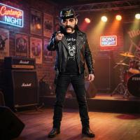 China Lemmy Kilmister Latex Mask for Immersive Role Play and Theatrical Productions - One Size Fit Most for sale