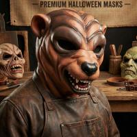 China Latex Material Monster Mask with Bold and Creative Designs in One Size Fit Most for Festivals and Theatrical Shows for sale