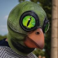 China Latex Material Fantasy Mask for Role-Playing and Theatrical Use in One Size Fits Most Design for sale