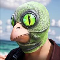 China Latex Material Fantasy Mask for Role-Playing and Theatrical Use in One Size Fits Most Design for sale