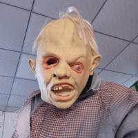 China Realistic Scary Features Latex Material Creepy Masks One Size Fit Most for Halloween and Haunted Houses for sale