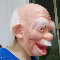 China Durable Latex Human Mask for Theatrical Use with One Size Fit Most Design for sale