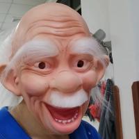 China Durable Latex Human Mask for Theatrical Use with One Size Fit Most Design for sale
