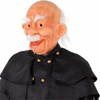 China Durable Latex Human Mask for Theatrical Use with One Size Fit Most Design for sale