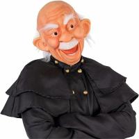 China Durable Latex Human Mask for Theatrical Use with One Size Fit Most Design for sale