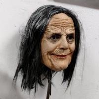 China Lifelike Facial Coverings Human Mask with Latex Material for One Size Fit Most in Cosplay and Theatrical Performances for sale
