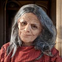 China Lifelike Facial Coverings Human Mask with Latex Material for One Size Fit Most in Cosplay and Theatrical Performances for sale