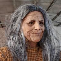 China Lifelike Facial Coverings Human Mask with Latex Material for One Size Fit Most in Cosplay and Theatrical Performances for sale