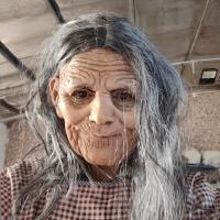 China Lifelike Facial Coverings Human Mask with Latex Material for One Size Fit Most in Cosplay and Theatrical Performances for sale