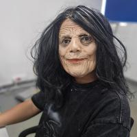China Flexible and Breathable Human Mask - One Size Fit Most Latex Mask for Theatrical Performances for sale