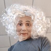 China Realistic Facial Coverings Human Mask with Latex Material for Theatrical Performances One Size Fit Most for sale