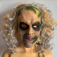 China Latex Material Creepy Mask with Terrifying Visual Impact One Size Fits Most for Halloween Parties for sale