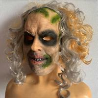 China Latex Material Creepy Mask with Terrifying Visual Impact One Size Fits Most for Halloween Parties for sale