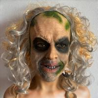 China Latex Material Creepy Mask with Terrifying Visual Impact One Size Fits Most for Halloween Parties for sale
