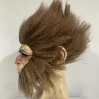 China Latex Material Fantasy Mask for Theatrical Performances with One Size Fits Most and Includes Mask and Hat for sale