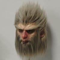 China Professional Latex Material Movie Mask One Size Fits Most Includes Mask and Hat for Cosplay and Theater for sale