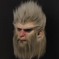 China Professional Latex Material Movie Mask One Size Fits Most Includes Mask and Hat for Cosplay and Theater for sale