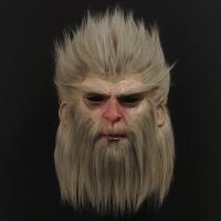 China Professional Latex Material Movie Mask One Size Fits Most Includes Mask and Hat for Cosplay and Theater for sale