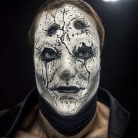 China High Filtration Latex Halloween Mask for Extended Wear Comfort in One Size Fits Most for sale