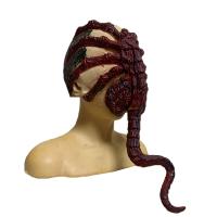 China Realistic Parasite Creature Latex Mask Full Head Horror Cosplay Mask Alien Monster Halloween Costume Prop for sale