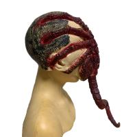 China Realistic Parasite Creature Latex Mask Full Head Horror Cosplay Mask Alien Monster Halloween Costume Prop for sale