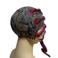 China Realistic Parasite Creature Latex Mask Full Head Horror Cosplay Mask Alien Monster Halloween Costume Prop for sale